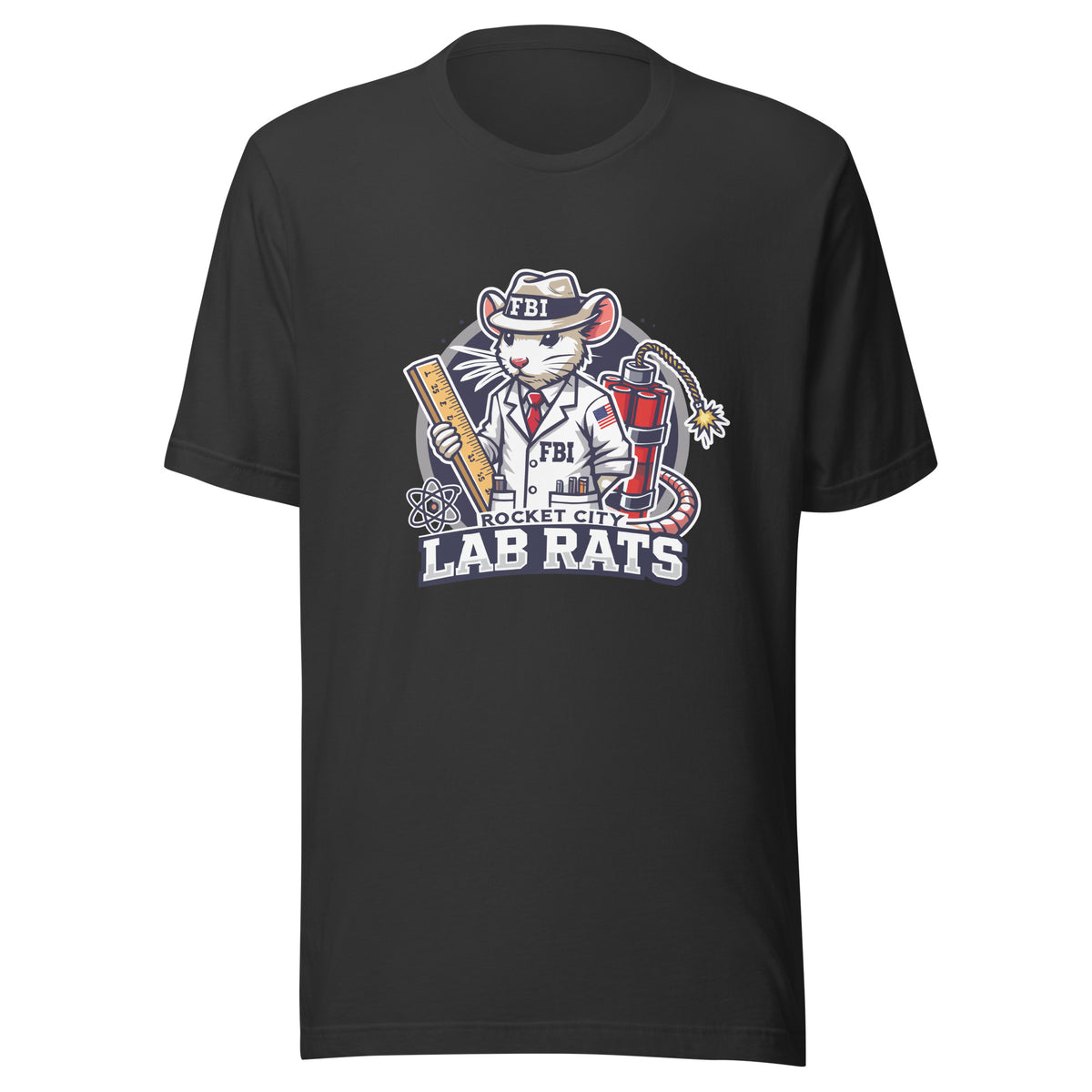 Rocket City Lab Rats Unisex t-shirt – milCover